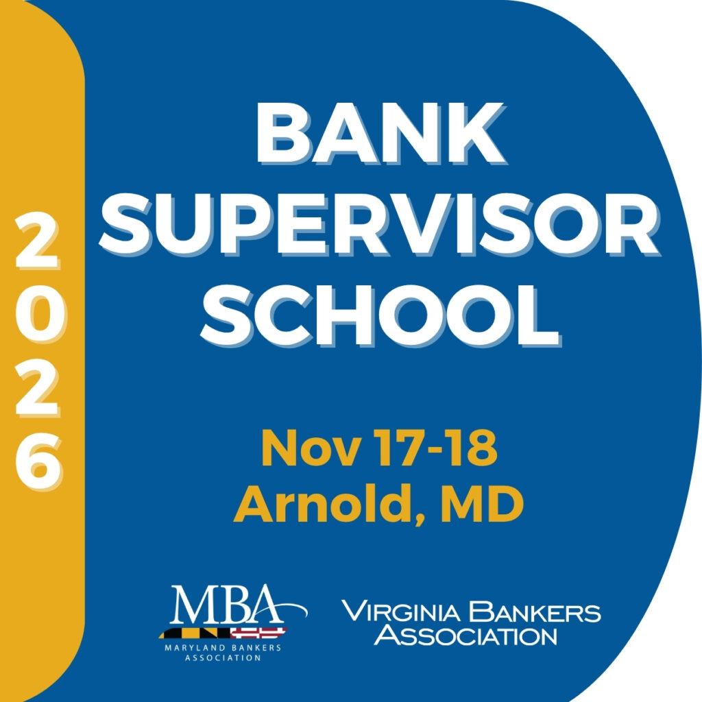 Calendar of Events -Maryland Bankers Association
